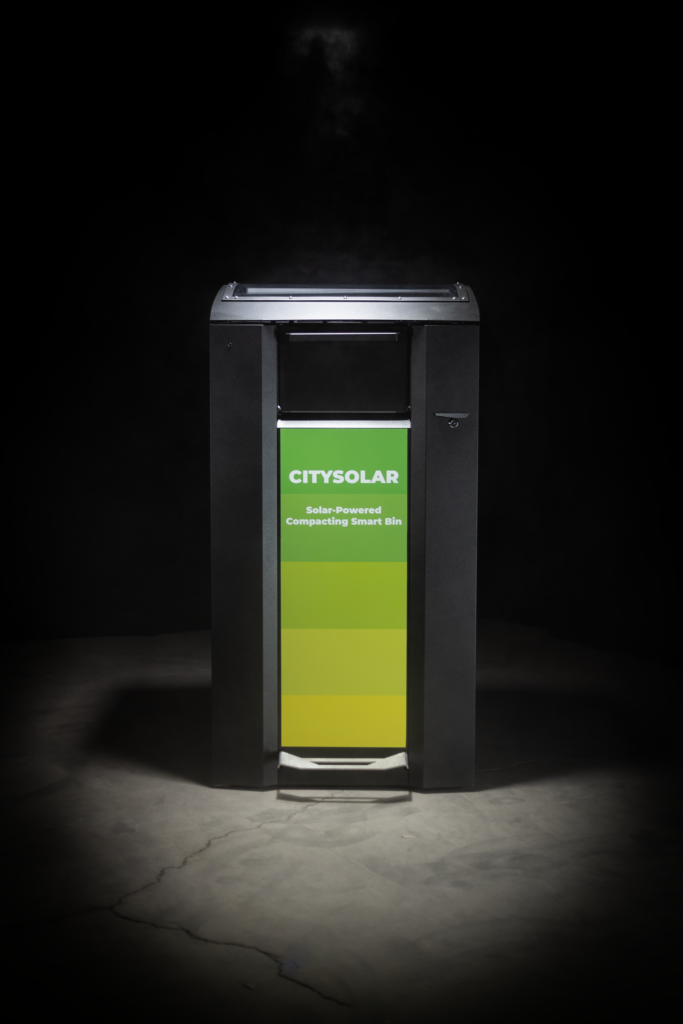 CitySolar Smart Bin | The future of waste management