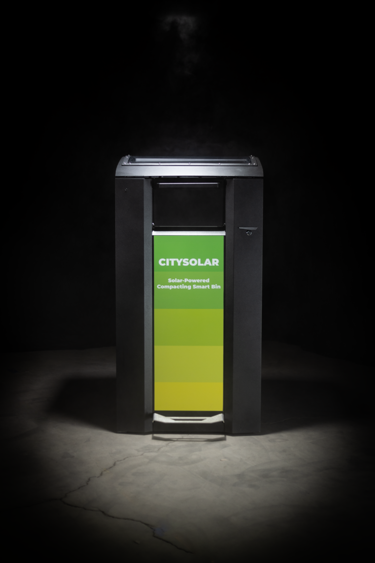 CitySolar Smart Bin | The future of waste management